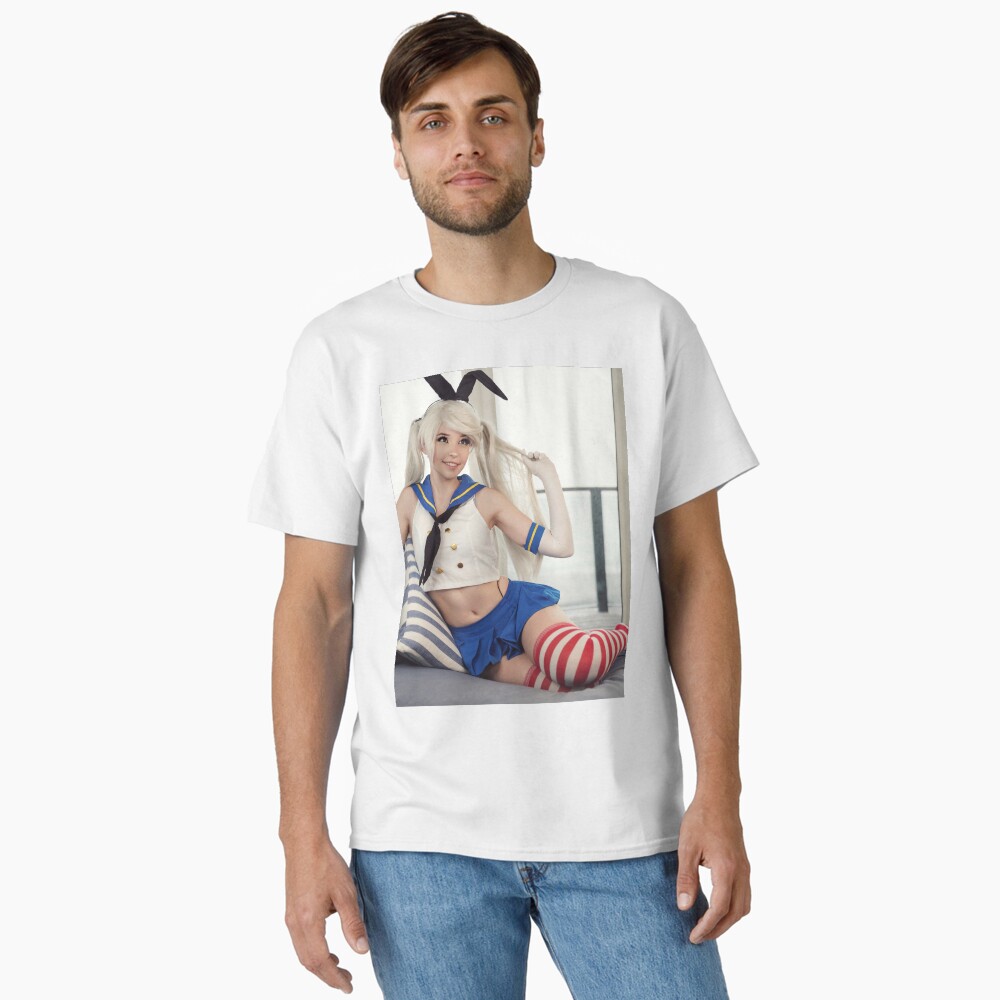 "Belle Delphine Shimakaze Azur Lane cosplay" Sticker for Sale by ...