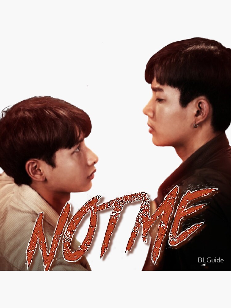 "Not Me BL Drama Poster" Sticker for Sale by BLGuide | Redbubble