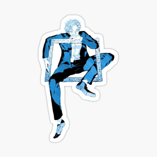 "Blue Period!" Sticker for Sale by HayakuShop | Redbubble
