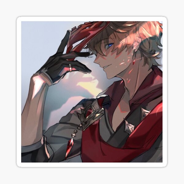 "Genshin impact ( childe ) ( tartaglia ) " Sticker for Sale by Kohana00 ...