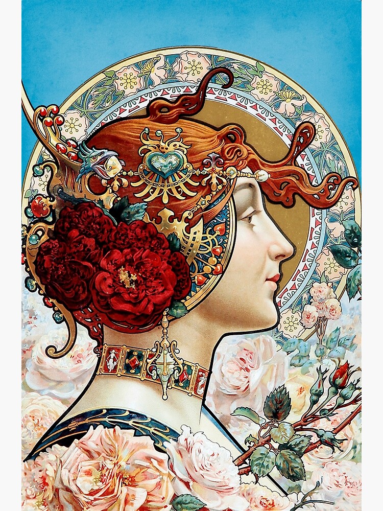 Póster for Sale con la obra «Póster de papel tapiz Art Deco de Louis ...