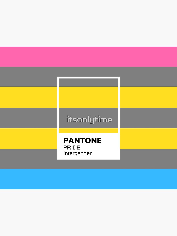 "Pride Intergender Pantone" Poster by itsonlytime | Redbubble