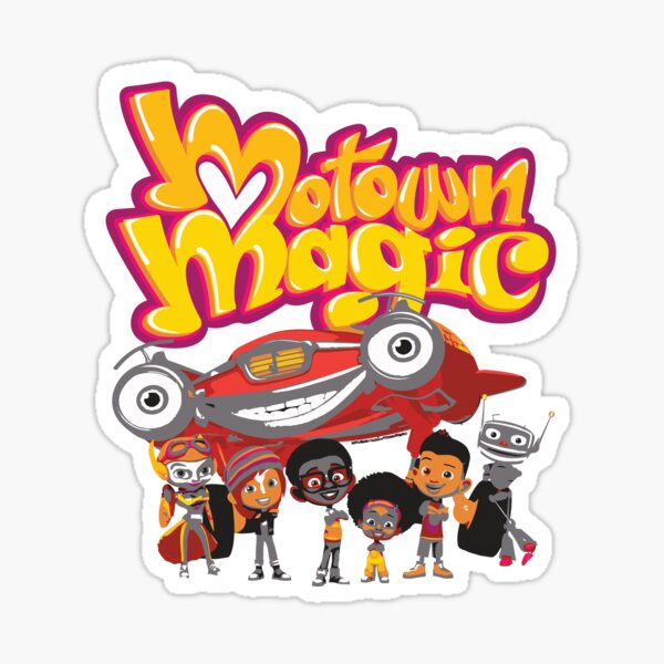 "Motown Magic Official" Sticker for Sale by ryannokune | Redbubble