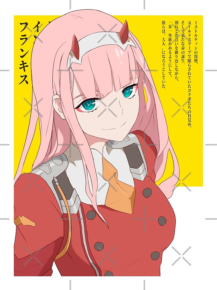 "Zero Two | Darling in the Franxx | Manga Art Cover" Canvas Print for ...
