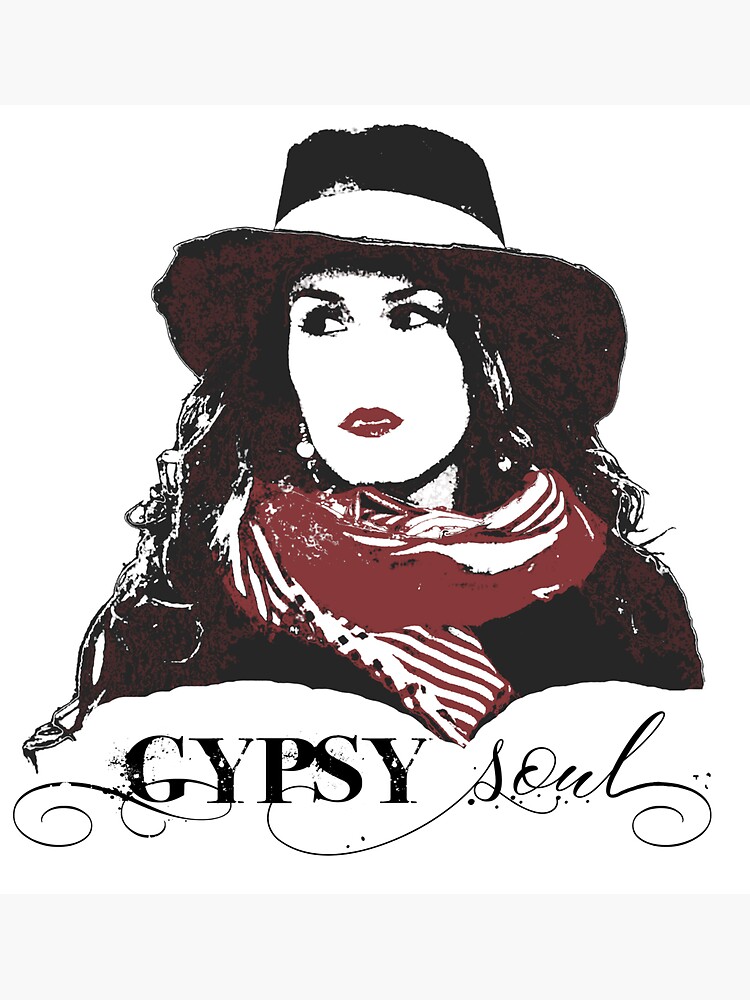 "Gypsy Soul Silhouette" Sticker for Sale by Hecate-Emporium | Redbubble