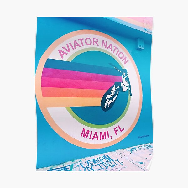 "aviator nation aesthetic" Poster for Sale by lizzygirlyoung | Redbubble