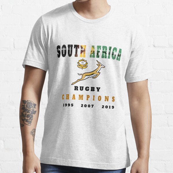 "Springbok Rugby South Africa Champions 2019" T-shirt for Sale by ...