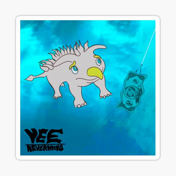"NevermYEEnd - YEE But it's Nevermind meme" Sticker for Sale by MUMtees ...