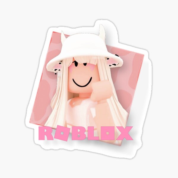 "Roblox asthetic girl" Sticker for Sale by anzen437 | Redbubble