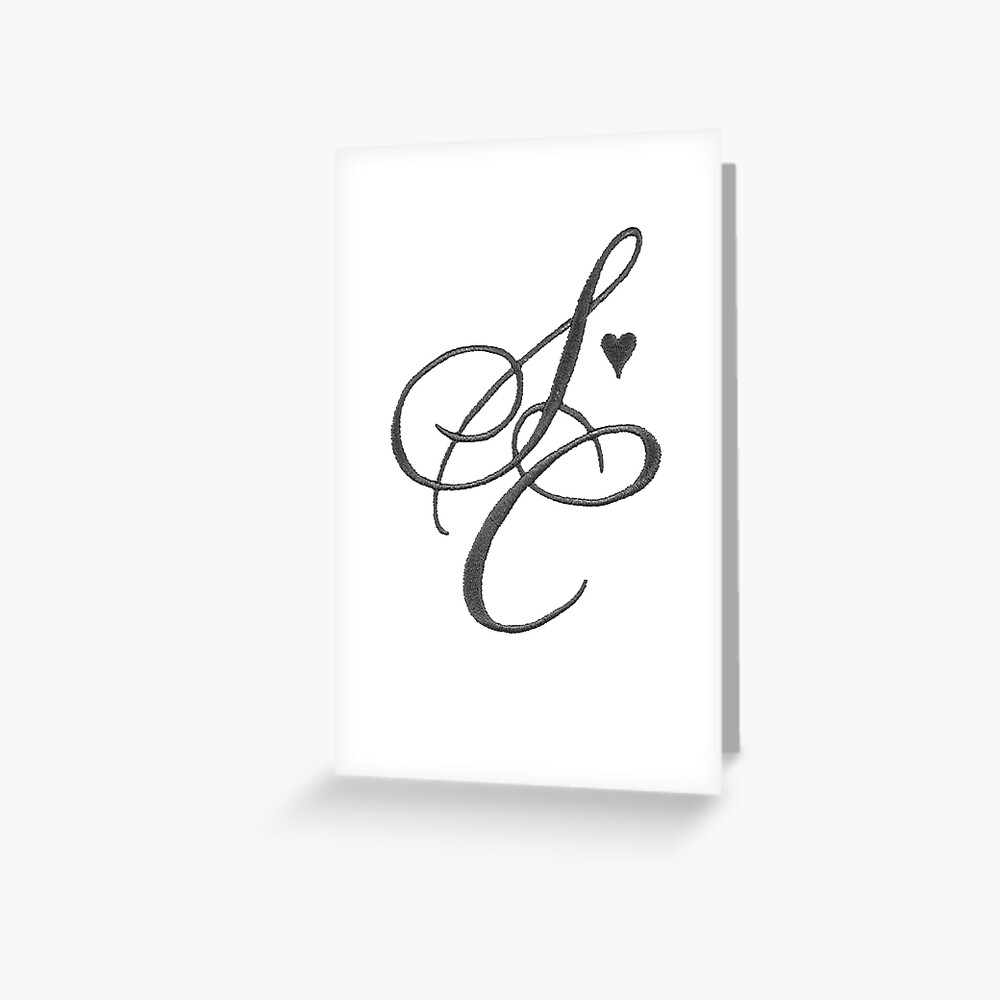 "Sabrina Carpenter Skinny Dipping 'SC' 2021 SC5 Logo" Greeting Card for ...