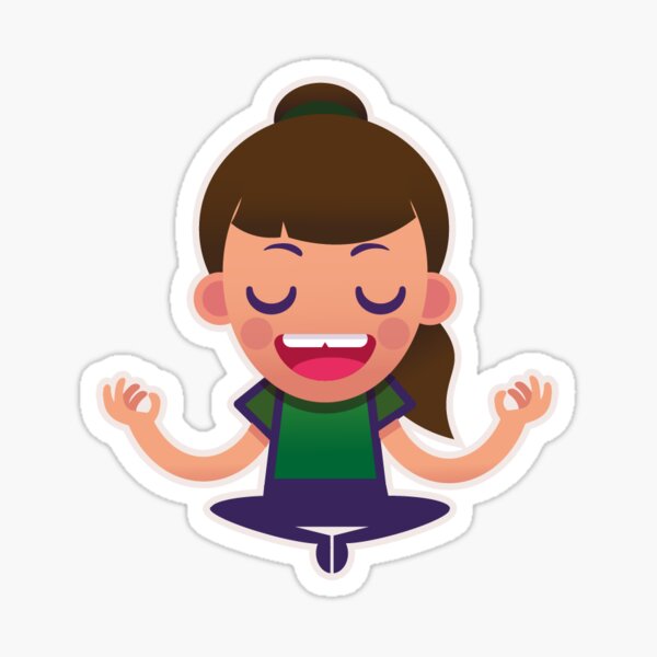 "Let it flow" Sticker for Sale by Ardgon | Redbubble