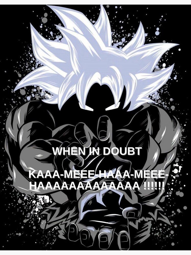 "Son Goku dragon ball meme" Sticker by DOUBE | Redbubble
