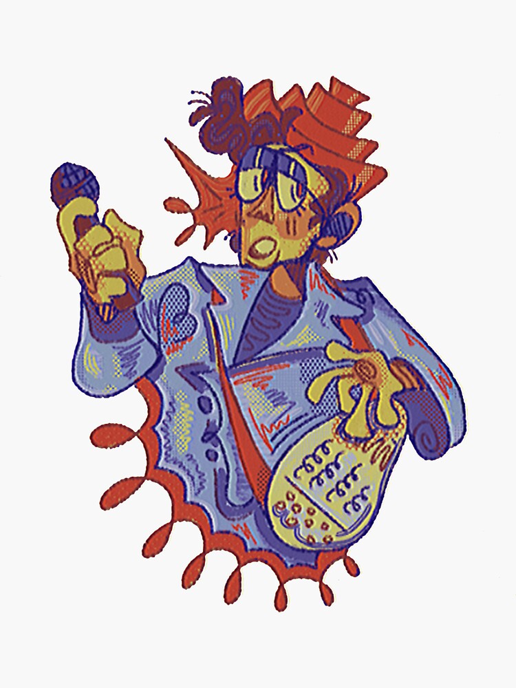 "devo :0)" Sticker for Sale by itslillly | Redbubble
