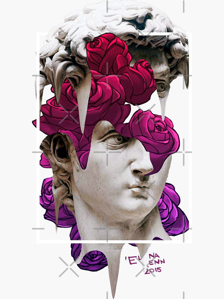 "Michelangelo Statue" Sticker for Sale by dream-designers | Redbubble