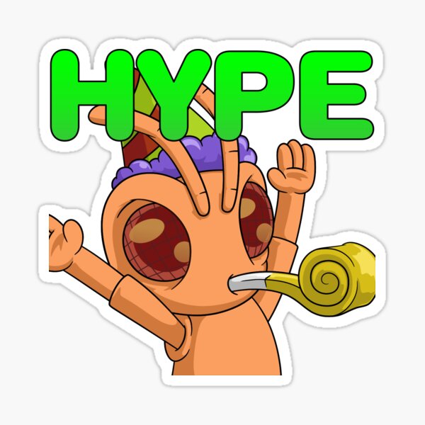 "SciAnts Emotes - Hype!" Sticker for Sale by SciAnts | Redbubble