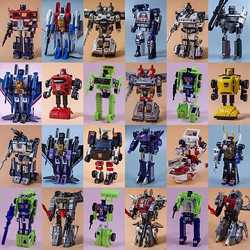 "Transformers G1 S1 Collage" iPhone Case for Sale by TFsquareone ...