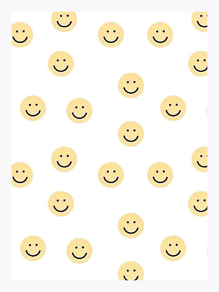 "preppy smiley face" Sticker by stepNprep | Redbubble