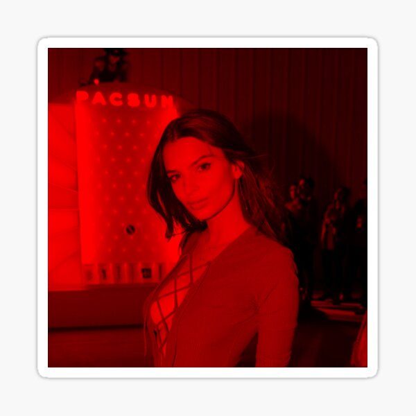 "Emily Ratajkowski - Celebrity" Sticker for Sale by Powerofwordss ...