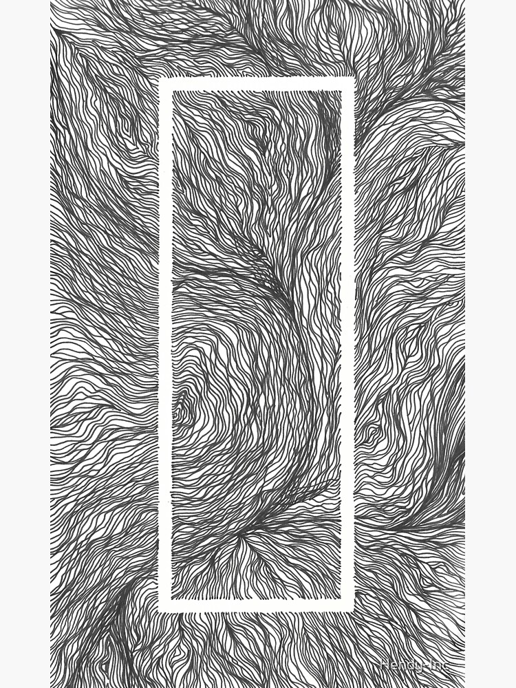 "Negative Space" Sticker by Hendy-Inc | Redbubble