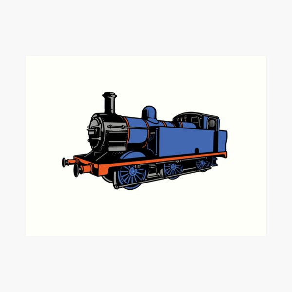 "Blue 3F Jinty Tank Engine" Art Print for Sale by tomsmodelcorner ...