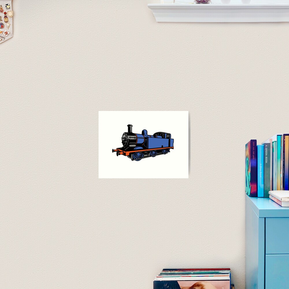 "Blue 3F Jinty Tank Engine" Art Print for Sale by tomsmodelcorner ...