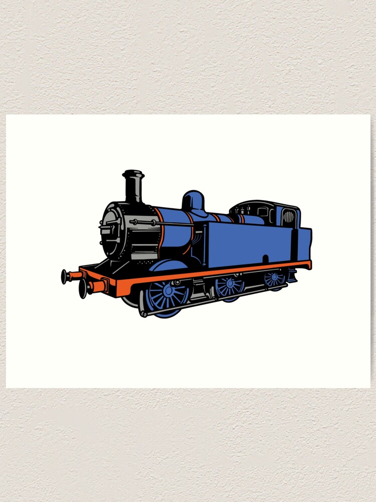 "Blue 3F Jinty Tank Engine" Art Print for Sale by tomsmodelcorner ...
