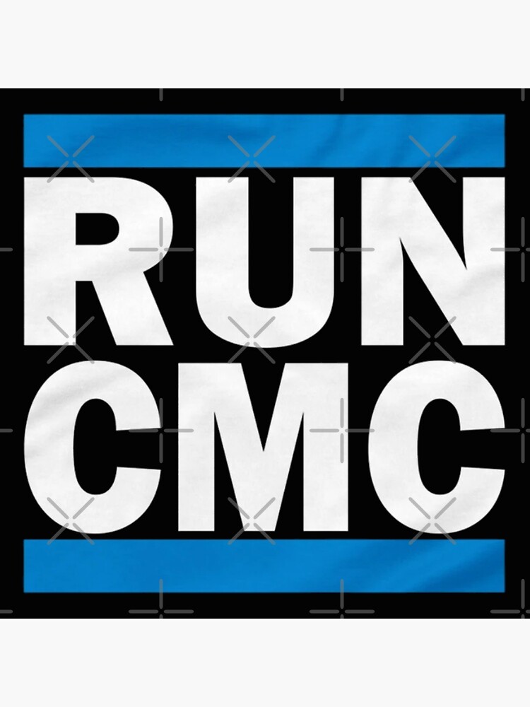 "Run CMC" Poster for Sale by jordan5L | Redbubble