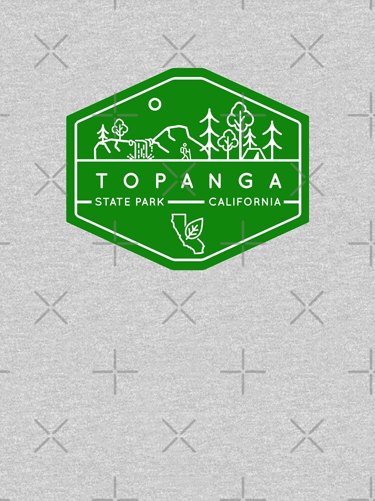 "Topanga State Park Drawing Logo" T-shirt for Sale by VanyaKar ...