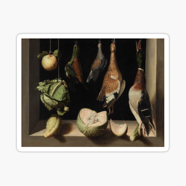 "Still Life with Game Fowl " Sticker for Sale by OfOrkney | Redbubble