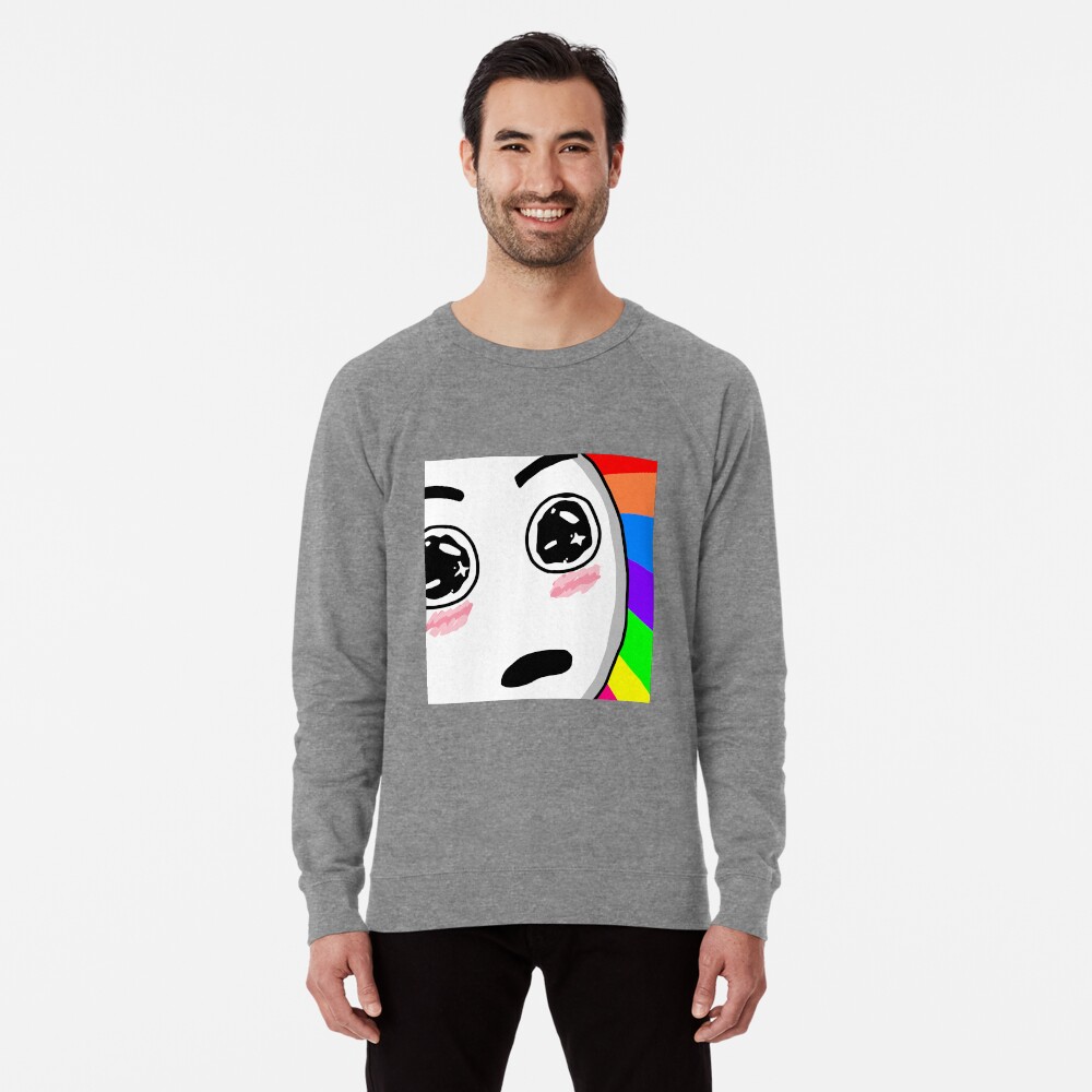 "Wow meme face" Sticker for Sale by Nathan26 | Redbubble