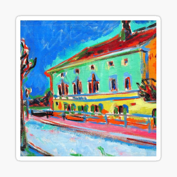 "Dance Hall Bellevue (Digitally Enhanced)" Sticker for Sale by ...