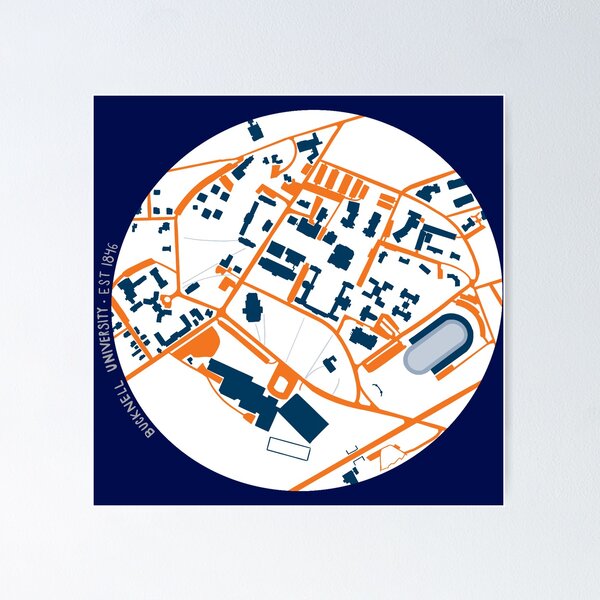 Bucknell University Pa State Map