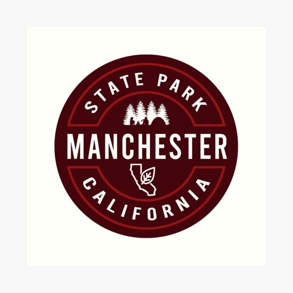 "Manchester State Park Logo" Art Print for Sale by VanyaKar | Redbubble