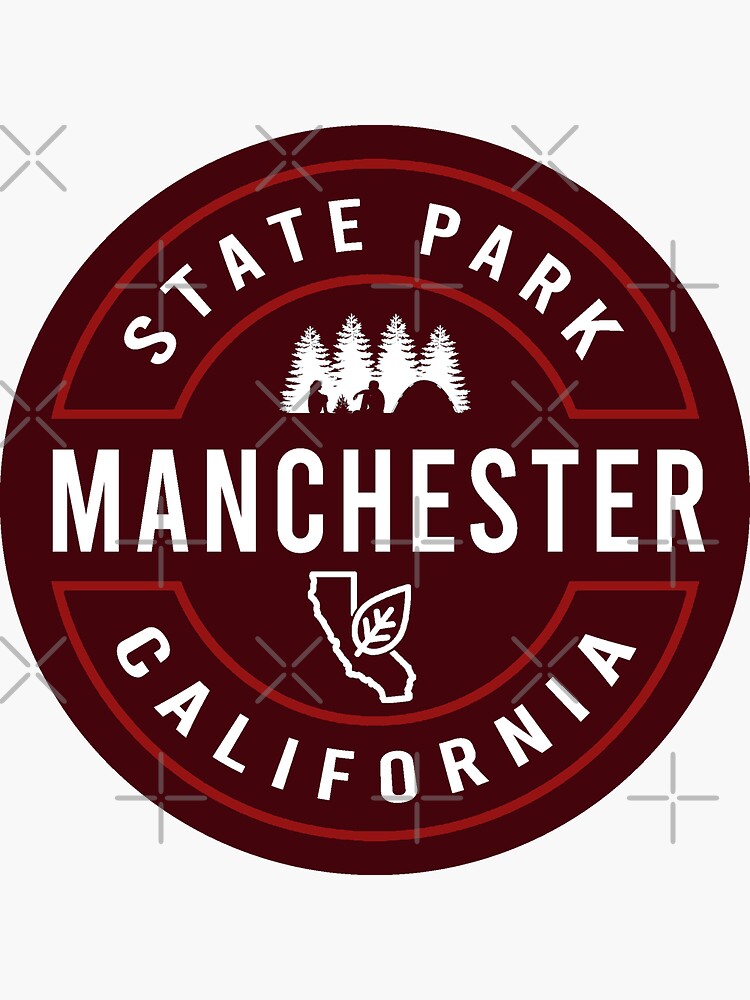 "Manchester State Park Logo" Sticker for Sale by VanyaKar | Redbubble