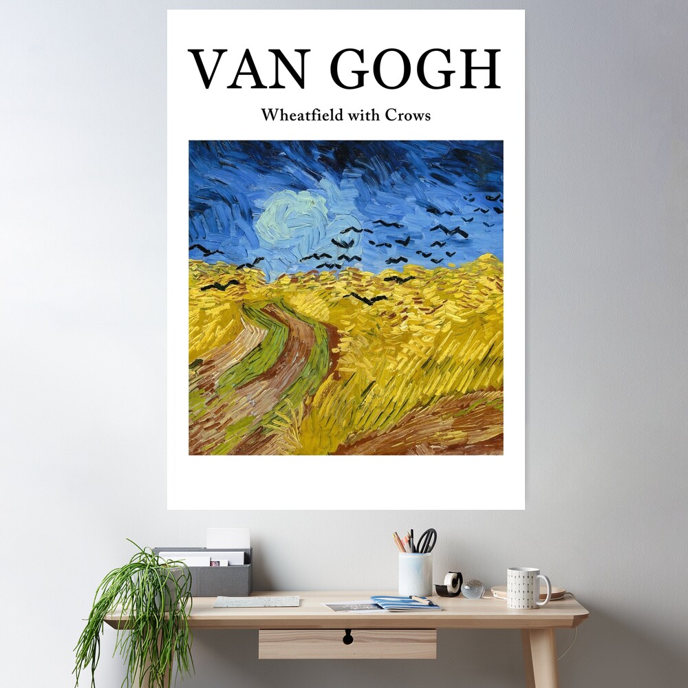 Vincent Van Gogh Wheatfield With Crows