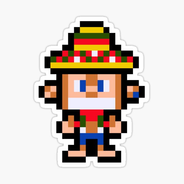 "Pixel Amigo" Sticker by ImpishMATT | Redbubble