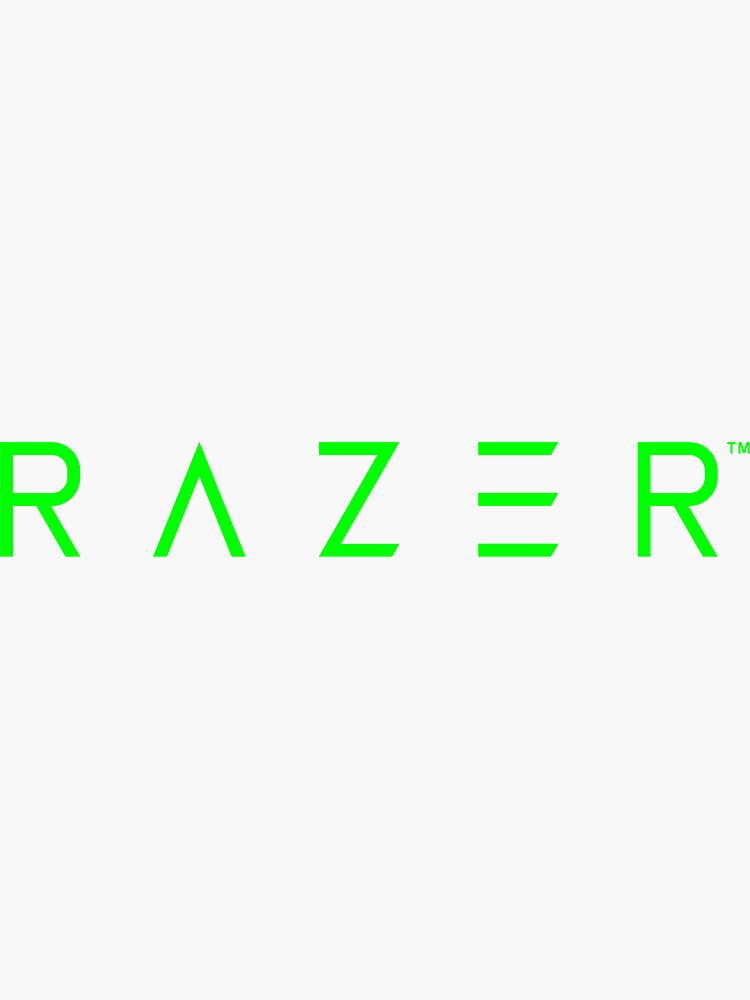 "LAPTOP - "RAZER" LOGO" Sticker for Sale by grenaldstark | Redbubble