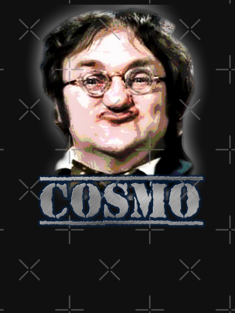 "Cosmo Smallpiece - Les Dawson" T-shirt for Sale by halibutgoatramb ...