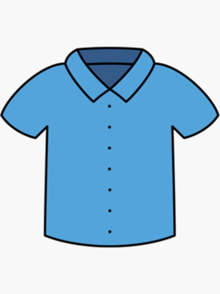 "Blue Shirt Guy" Sticker for Sale by LiamPhiliop | Redbubble