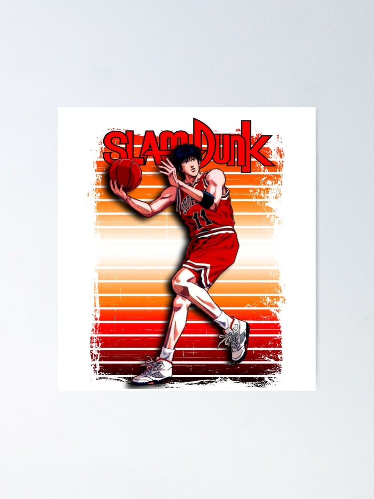 "kaede rukawa slam dunk " Poster by johnngobosart | Redbubble