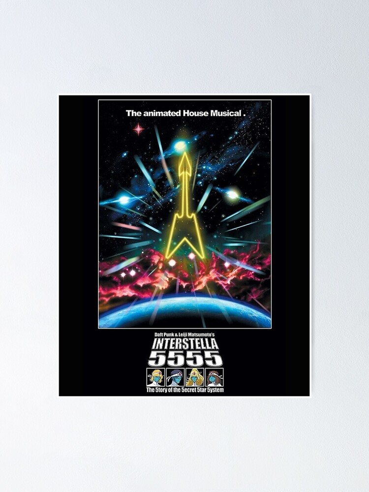 "Interstella 5555 Poster" Poster for Sale by JOHNMURDOCH | Redbubble