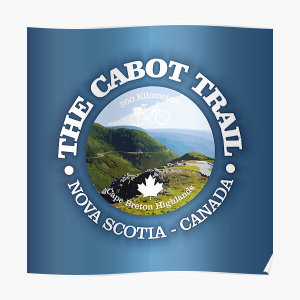 "Cabot Trail (cycling)2" Poster for Sale by curranmorgan | Redbubble