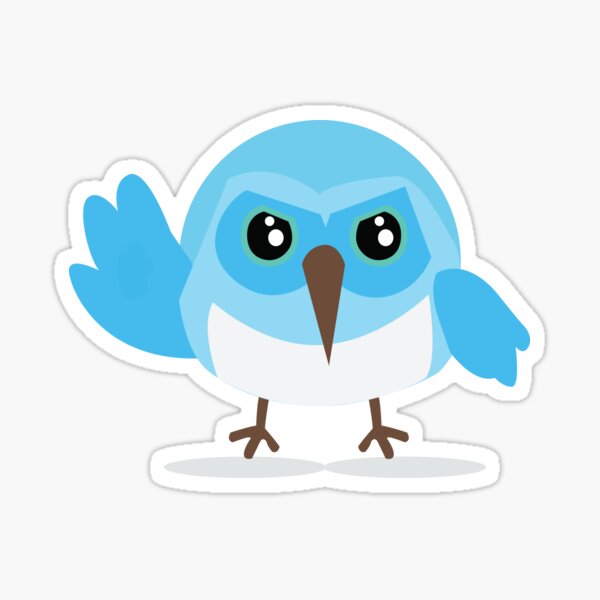 Flutter Dart Dash Sticker For Sale By Leesander Redbubble