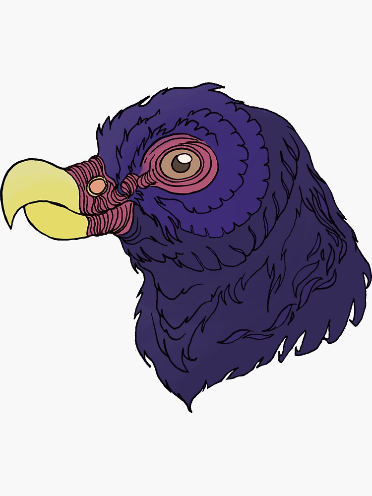 "National Bird of Samoa: Manumea " Sticker for Sale by nationalkingdom ...