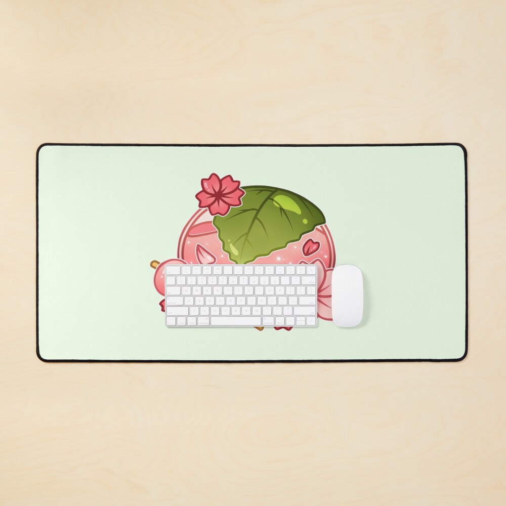 "Glass Sakura Mochi" Sticker for Sale by heysoleilart | Redbubble