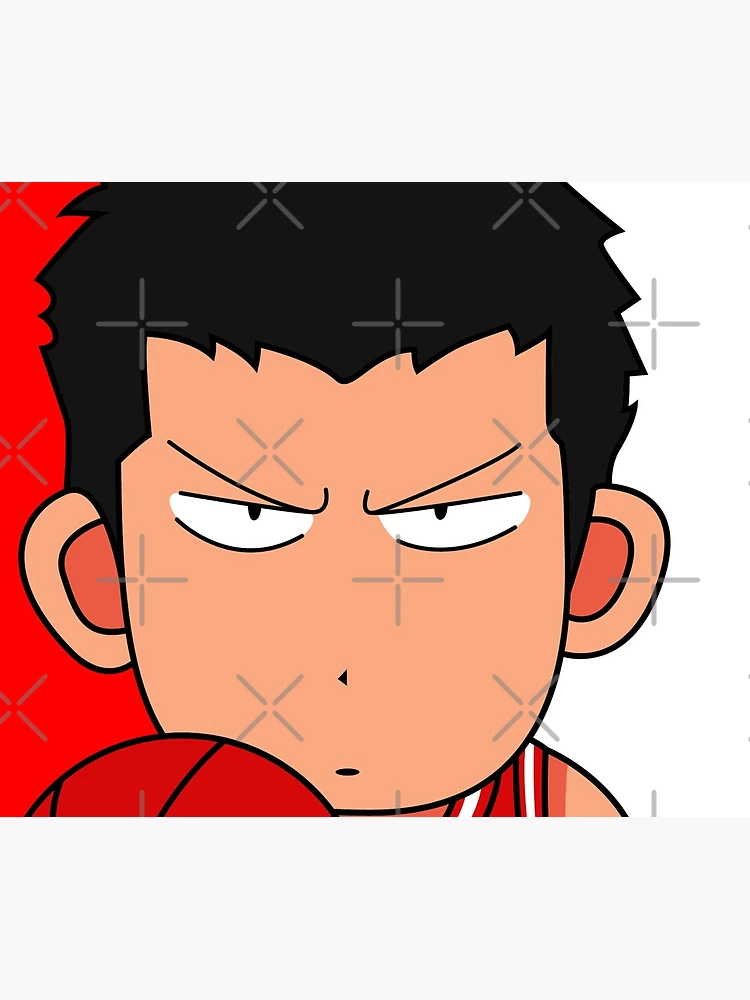 Mitsui Chibi Slam Dunk Hanamichi Sakuragi & Rukawa Kaede & Miyagi