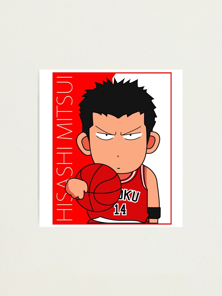 "adorable hishashi mitsui chibi " Photographic Print for Sale by johnngobosart | Redbubble