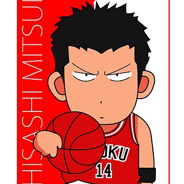 "adorable hishashi mitsui chibi " Photographic Print for Sale by johnngobosart | Redbubble