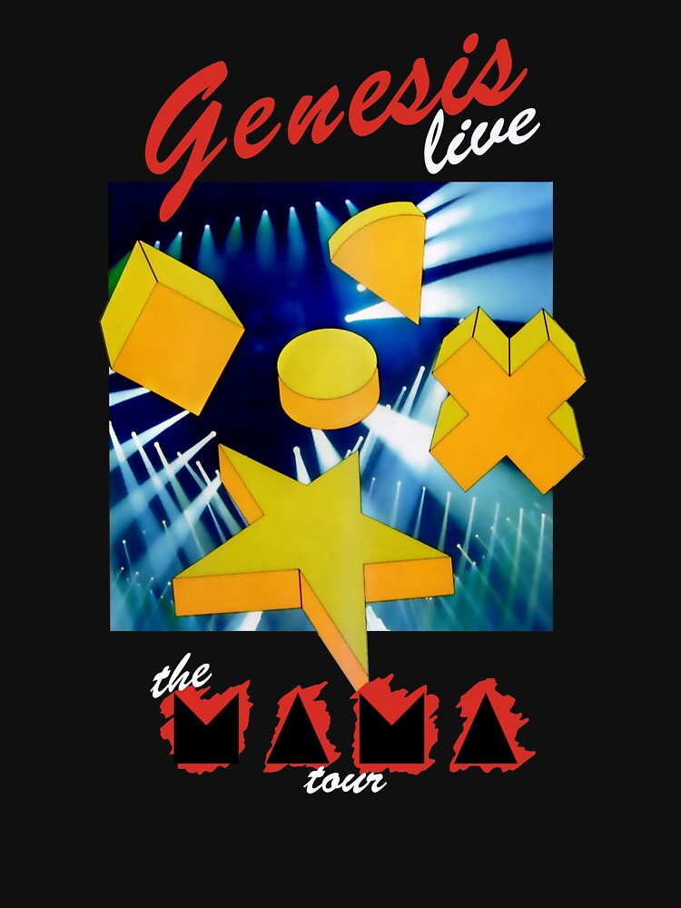 "Genesis - mama tour" Classic T-Shirt for Sale by BarmyPrints | Redbubble