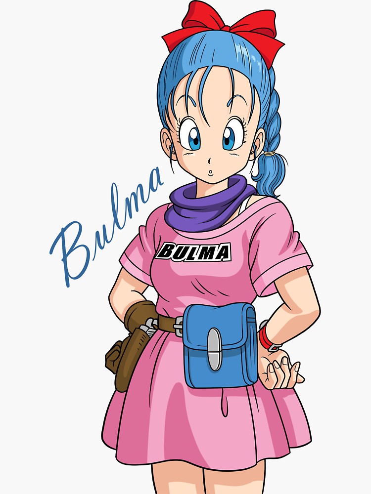 "bulma kid" Sticker for Sale by likahan | Redbubble
